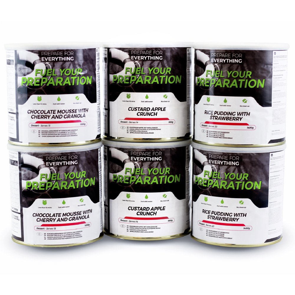 Dessert Emergency Food Pack Fuel Your Preparation
